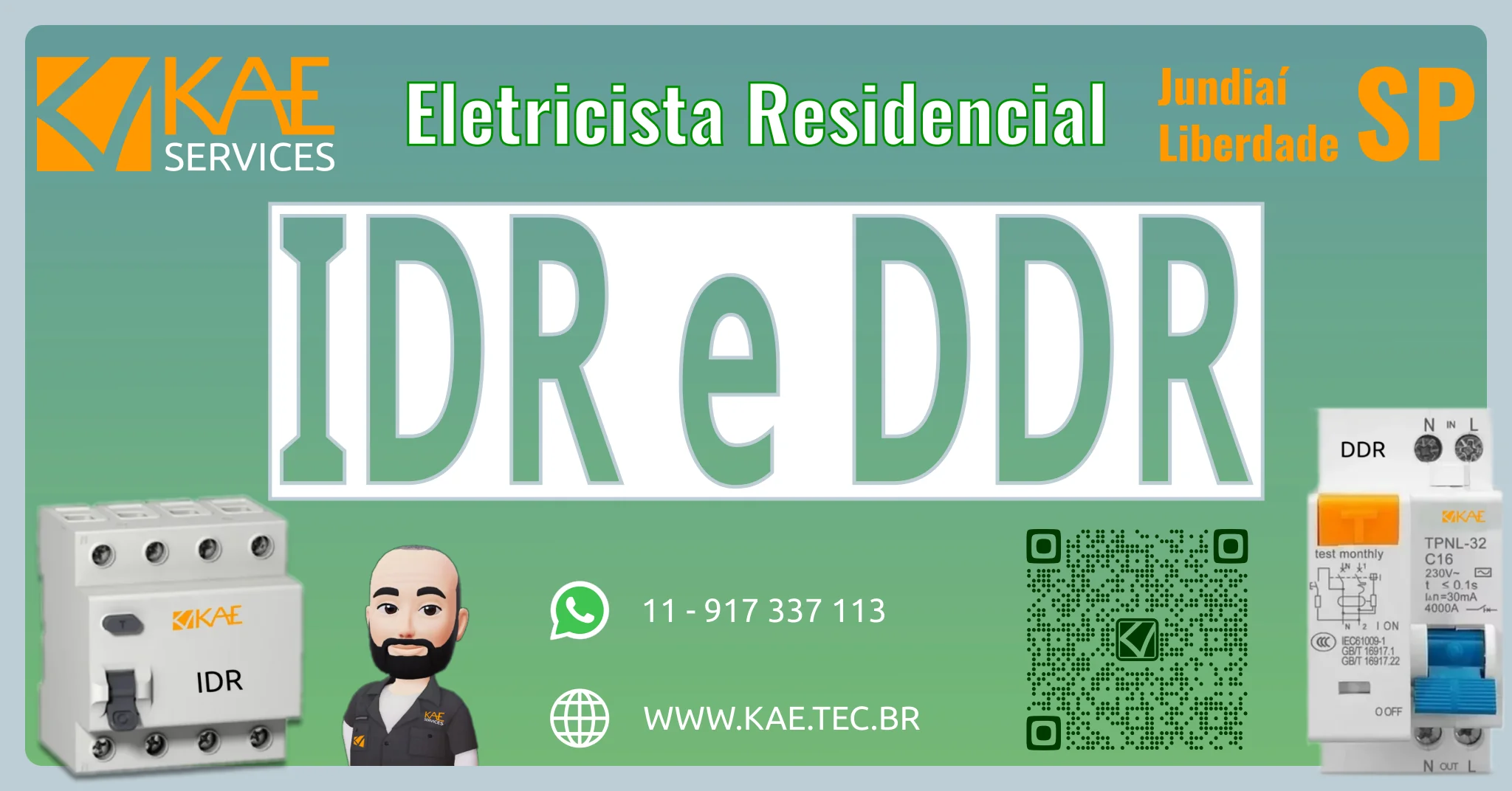 Interruptor e Disjuntor Diferencial Residual - IDR e DDR